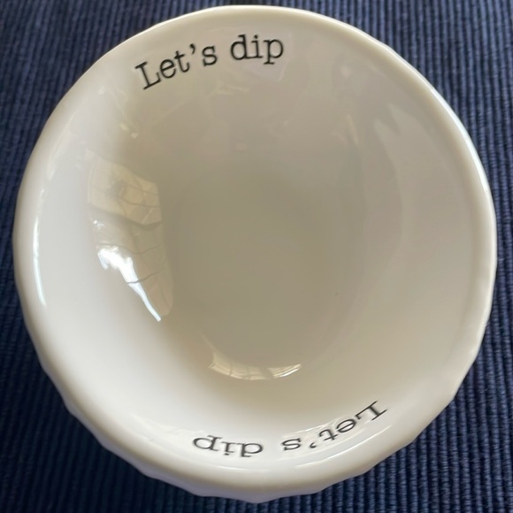 Mud Pie | Kitchen | Mud Pie Lets Dip Dish | Poshmark